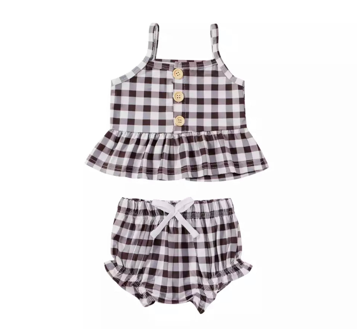 Bella Check Set: Black – Sunshine+Sass
